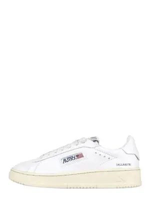 AUTRY Dallas Leather Low Top Sneakers - White