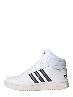 Adidas Hoops 2.0 Mid Top Sneakers - White