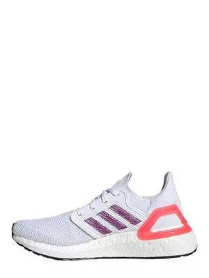 Adidas Ultraboost 20 Sneakers - White/purple/red