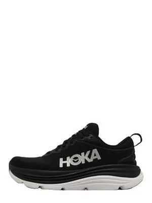 Hoka One One Gaviota Wide Athletic Sneakers - Black/white