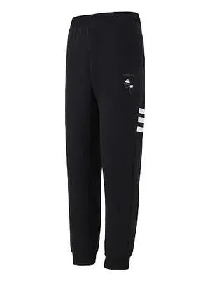 Adidas Neo Sw 3s Tp Stripe Webbing Knit Bundle Feet Sports Pants/trousers/joggers Black - Default Color