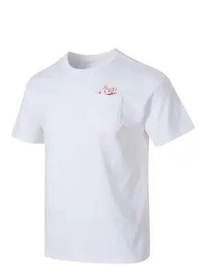 Nike Full Score Pocket T-shirt Asia Sizing 'white Red - White/red