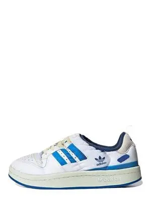 Adidas Puffylette Forum Low Top Sneakers - White/blue