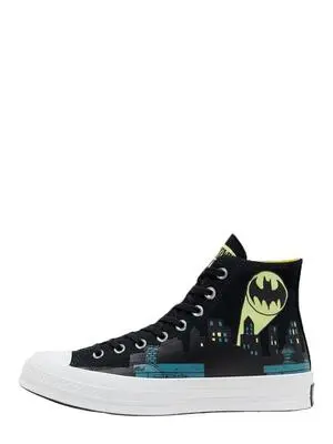 CONVERSE X Dc Comics X Chinatown Market Chuck 70 High Top "gotham City Glow In The Dark - Black