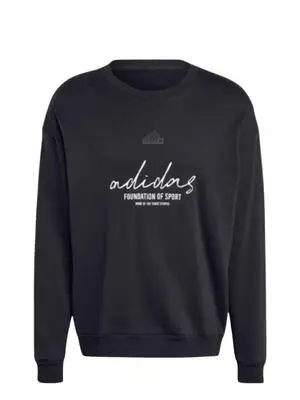 Adidas French Terry Sweatshirt - Black
