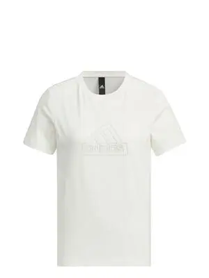 Adidas Tech Bos T-shirt - White