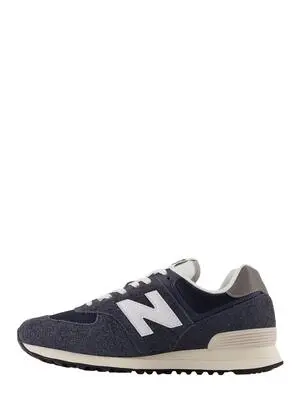 NEW BALANCE 574 Low Top Sneakers - Blue/white