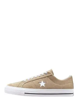 CONVERSE One Star Pro Suede Low Top Sneakers - Brown/white