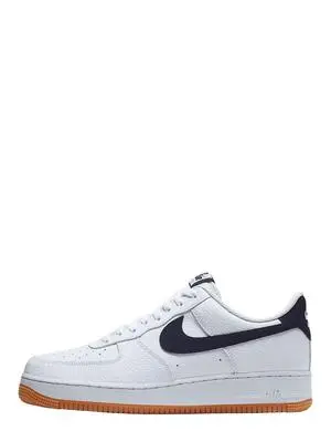 Nike Force 1 Low "obsidian Gum" Sneakers - White