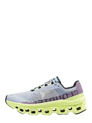 On Cloudmonster Nimbus Hay Sneakers - Nimbus/hay