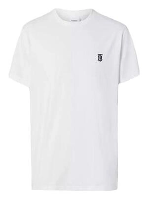 Burberry Burberry Monogram Motif Pattern Cotton Male White White
