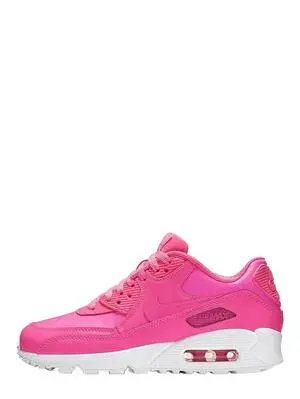Nike Nike Air Max 90 LTR Leather Sneakers Pink Pow/pink Pow-white