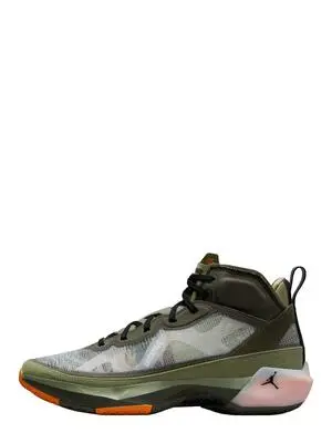 JORDAN 37 X Undefeated Sp 'flight Jacket - Olive/orange/khaki