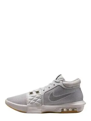 Nike Lebron Witness High Top Athletic Sneakers - White/gum
