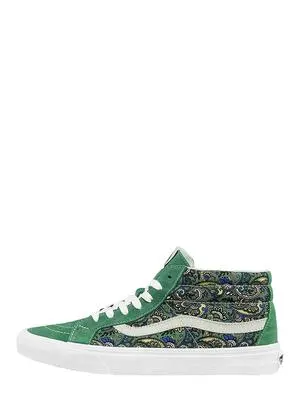 VANS Sk8-mid Reissue Paisley Sneakers - Green