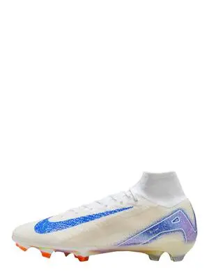 Nike Nike Mercurial Superfly 10 Elite Blueprint FG High Top Soccer Cleats White/blue