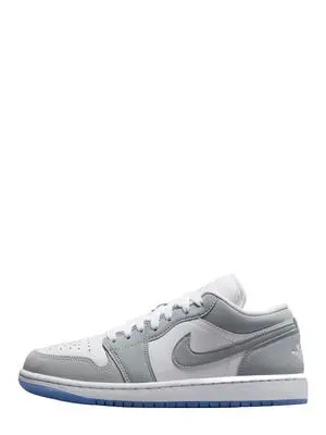 JORDAN 1 Low 'white Wolf Grey - White/golf Grey/aluminum