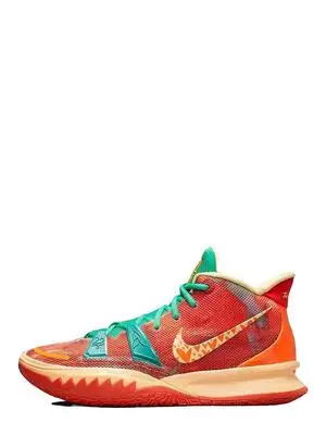 Nike Sneaker Room X Kyrie 7 'mom' Basketball Sneakers - Red/blue/orange
