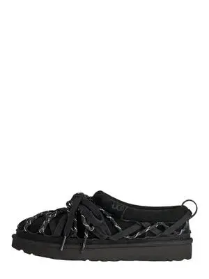 UGG Tasman Lace Up Slipper - Black