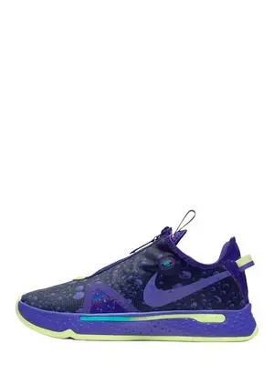 Nike X Gatorade Pg 4 Ep "grape" Sneakers - Regency Purple-barely Volt-total Orange