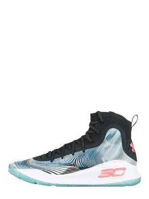 Under Armour Under Armour Curry 4 'More Magic' High Top Sneakers Black/blue/white