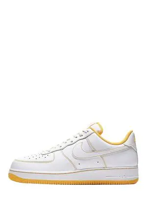 Nike Force 1 '07 Low Top Sneakers - White/yellow