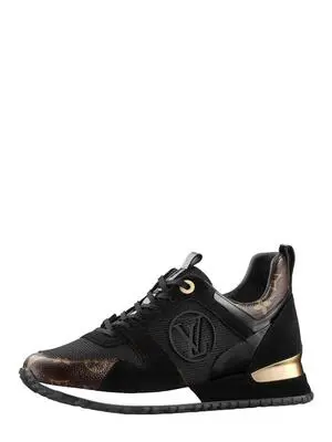 LOUIS VUITTON Run Away Sneakers - Black/brown