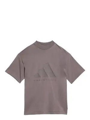 Adidas Basketball T-shirt Asia Sizing - Brown
