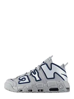 Nike More Uptempo Qs "nyc - Grey/silver