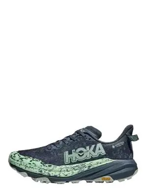 Hoka One One Speedgoat Gtx Athletic Shoes - Thunder Cloud/mint Fluorite