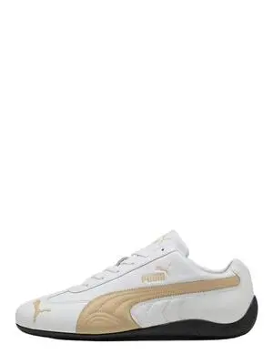 PUMA Speedcat Leather Sneakers - White/toasted Almond