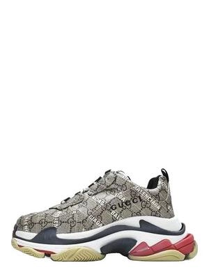 Balenciaga The Hacker Project Triple S Sneakers - Beige/ebony
