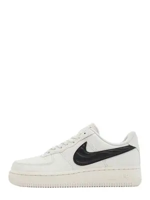 Nike Nike Air Force 1 '07 Quilted Swoosh Sneakers Beige/beige/black