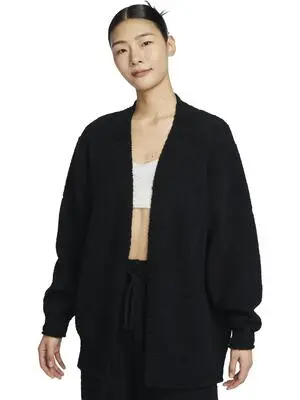 Nike Phoenix Cozy Boucle Cardigan - Black