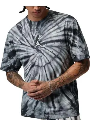 JORDAN Brooklyn Tie-dye Festive T-shirt 'sail Pale Ivory - Sail/pale Ivory