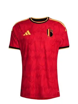 Adidas Belgium 26 Home Authentic Jersey - Red/bold Gold