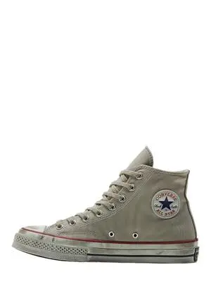 CONVERSE Chuck Taylor All Star 1970s Canvas High Top Sneakers - Grey/red