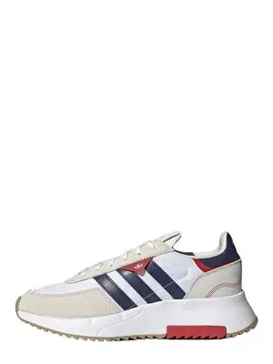 Adidas Retropy F2 Lace Up Sneakers - White/blue