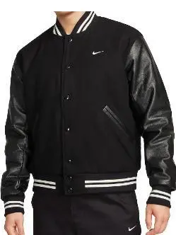 Nike Varsity Jacket - Black/white