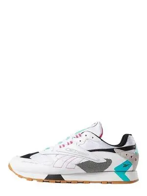 REEBOK Classic Leather Ati 90s Sneakers - White/green/pink