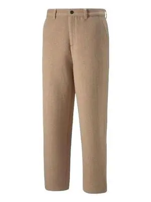PUMA X Ami Wool Trousers - Brown