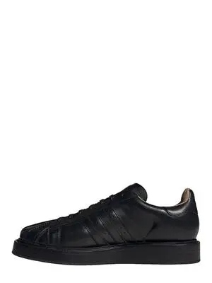 Adidas Superstar Lux Made In Italy Leather Sneakers - Black