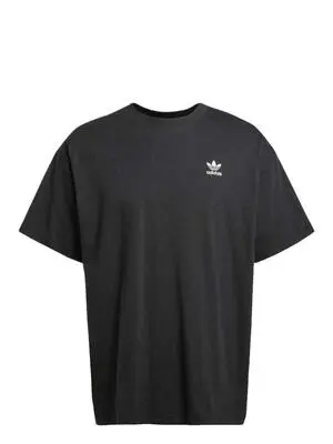 Adidas Adidas Camiseta Trifolio Essentials Oversized Asia Sizing 'black White' Black/white