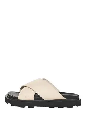 UGG UGG Capitelle Crossband Sandal White/black