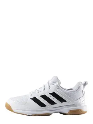 Adidas Ligra Badminton Sneakers - White/black/yellow