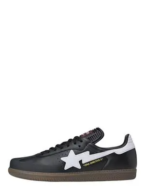 Adidas Bape X Samba "core Black - Core Black/cloud White/gum