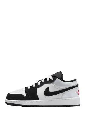 JORDAN 1 Low Se 'panda Toe' Sneakers - White/black/university Red