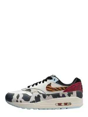 Nike Max 1 '87 "great Indoors Tiger Swoosh Cow Print - Sail/black/celestine Blue
