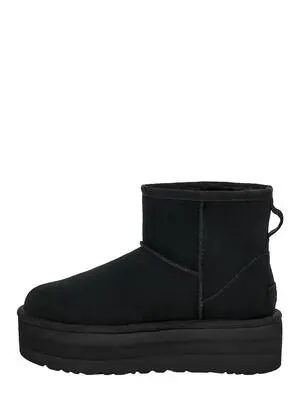 UGG Classic Mini Platform Boots - Black