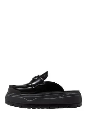JORDAN Mule - Black/metallic Silver